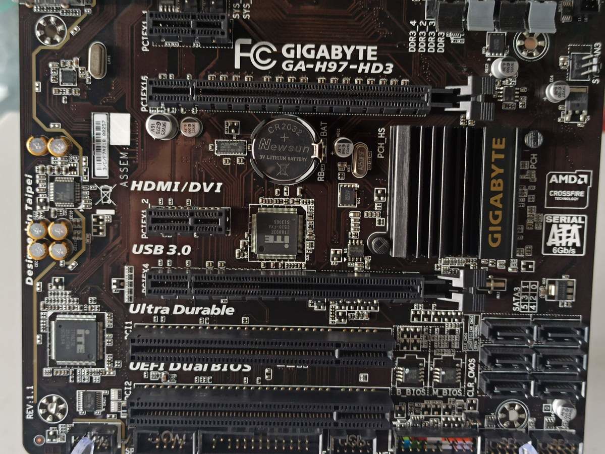 GIGABYTE GA-H97-HD3 REV 1.1 1150 ANAKART